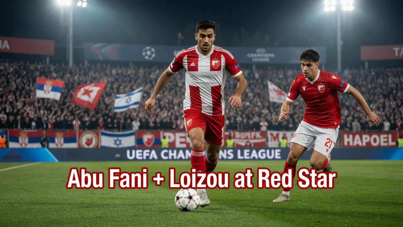 Zvezda cilja Izrael. Abu Fani plus Loizu?